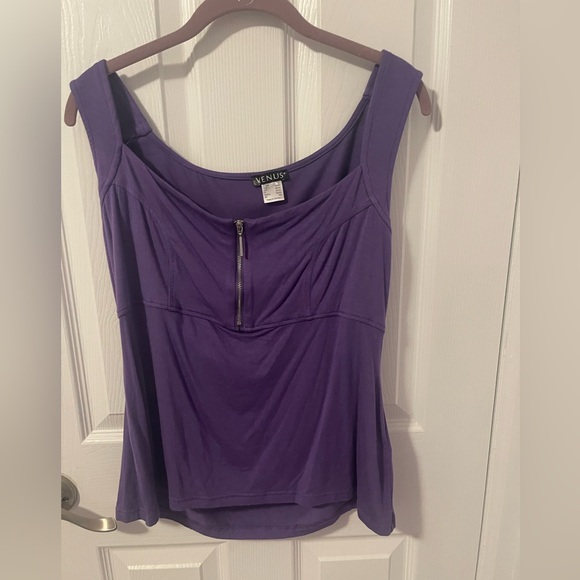 VENUS | Tops | Venus Womens Sweetheart Zip Front Tank Xlarge | Poshmark